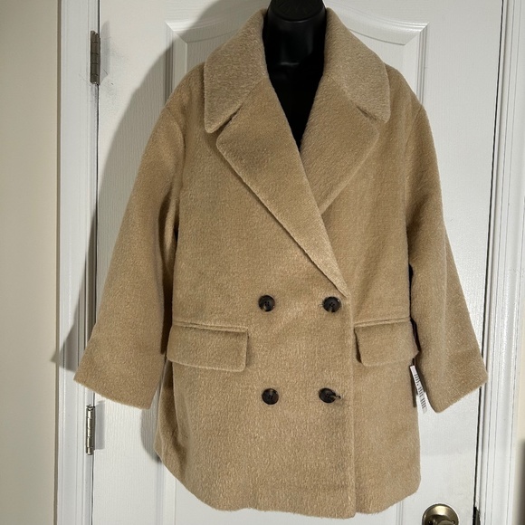 ASOS | Jackets & Coats | Asos Design Petite Double Breasted Coat In ...